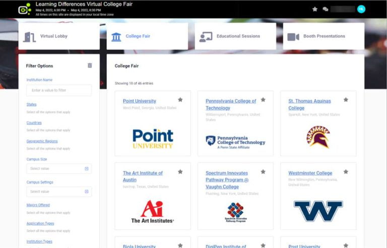 Virtual and In-Person College Fair Planning Software | GoToCollegeFairs